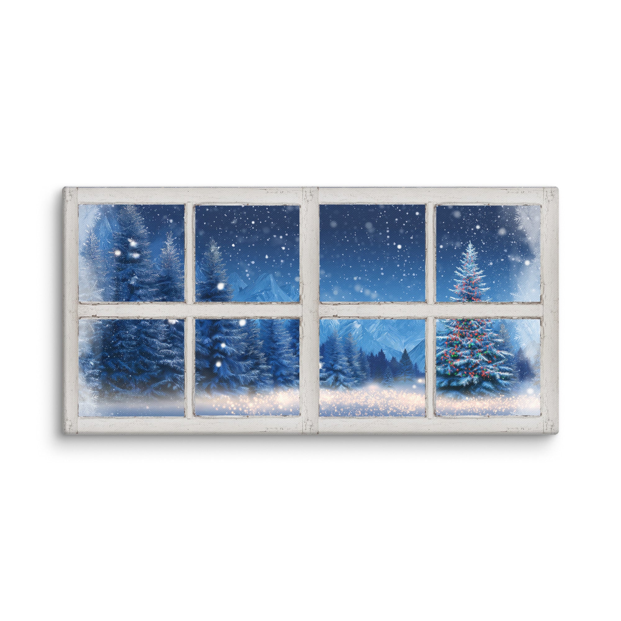 Frosted Windowpane Wishes Large – Merry & Scary™